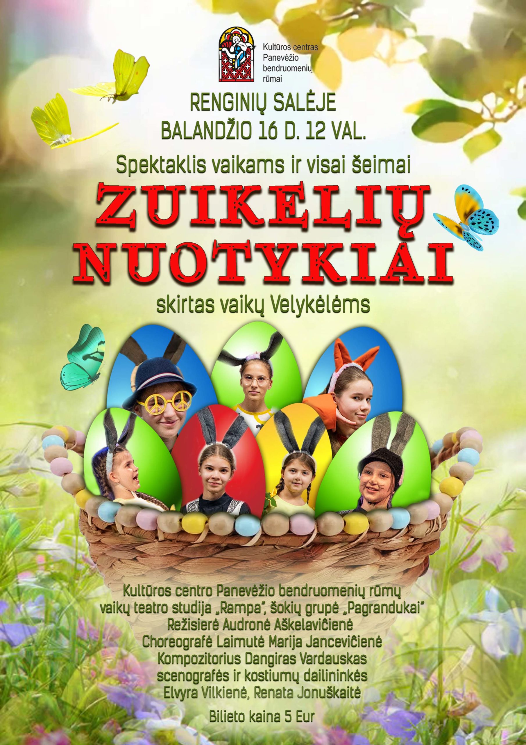 Spektaklis vaikams ir visai šeimai „Zuikelių nuotykiai“ - Panevėžio ...