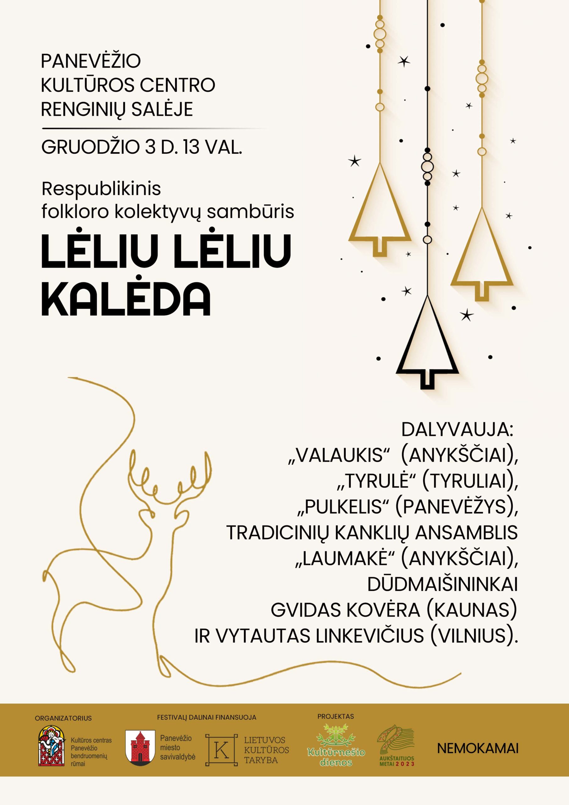 Respublikinis folkloro kolektyvų sambūris „Lėliu lėliu Kalėda ...