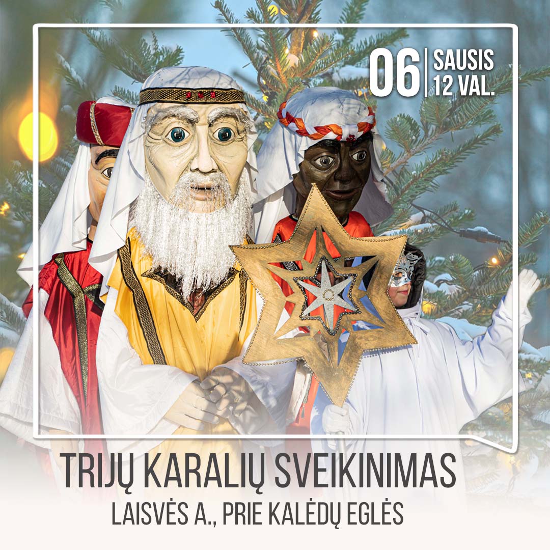 Trijų karalių sveikinimas - Panevėžio kultūros centras