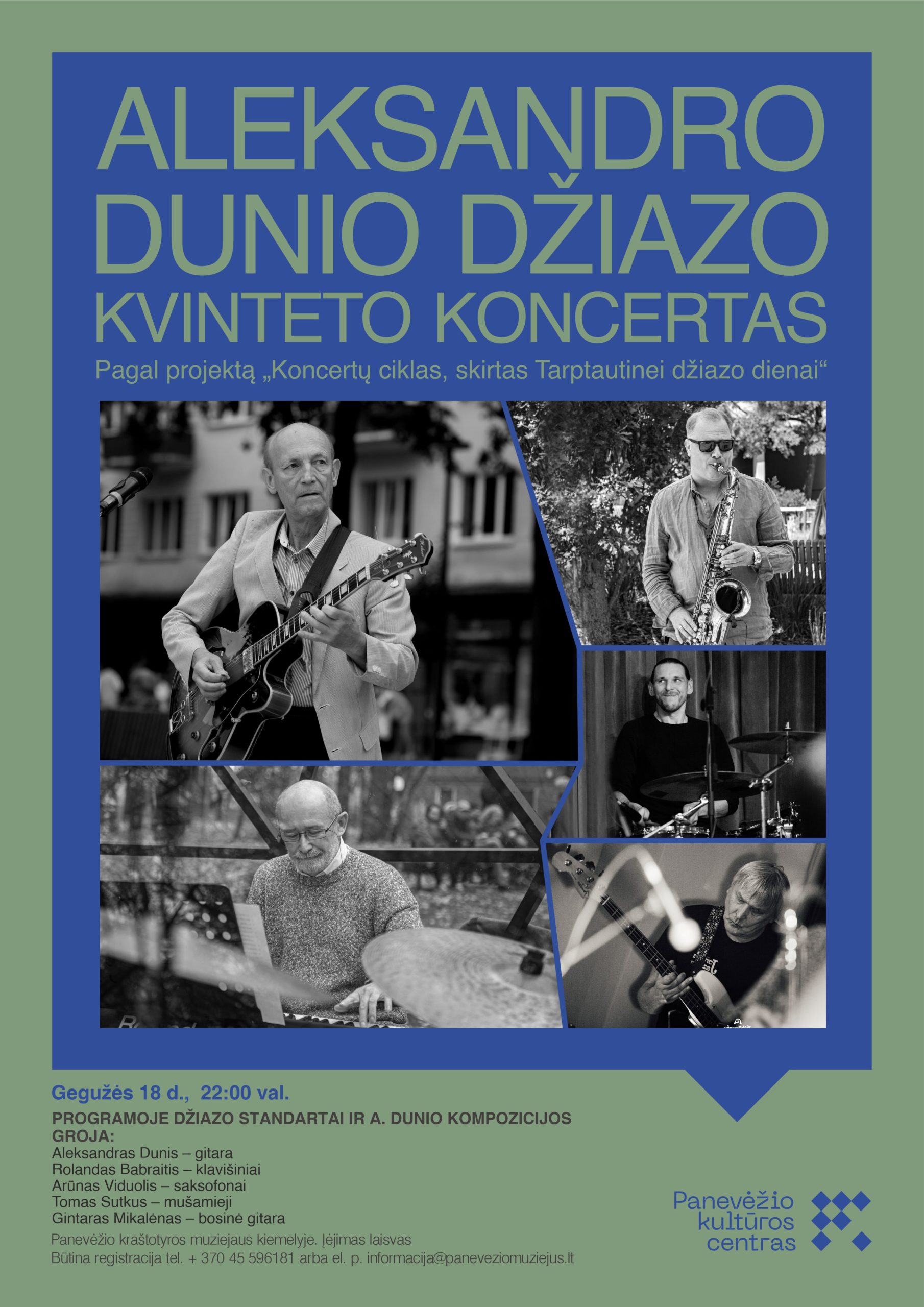 Aleksandro Dunio džiazo kvintetas (Alex Dunis Jazz Quintet) - Panevėžio ...